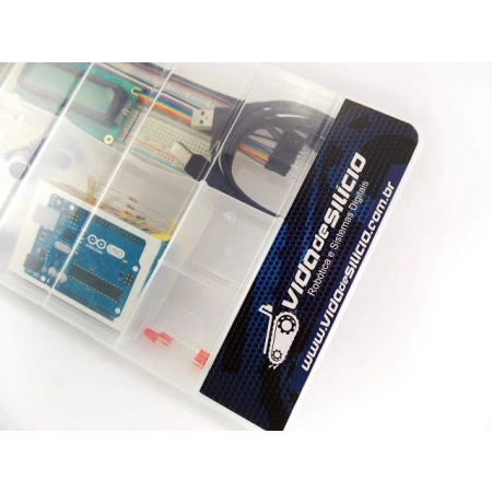 Kit Arduino Básico Com Arduino Mega - Loja Vida de Silício